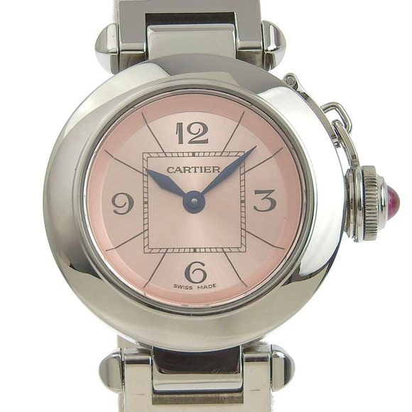 Cartier | Accessories | Cartier Mispasha Stainless Steel Quartz Analog ...